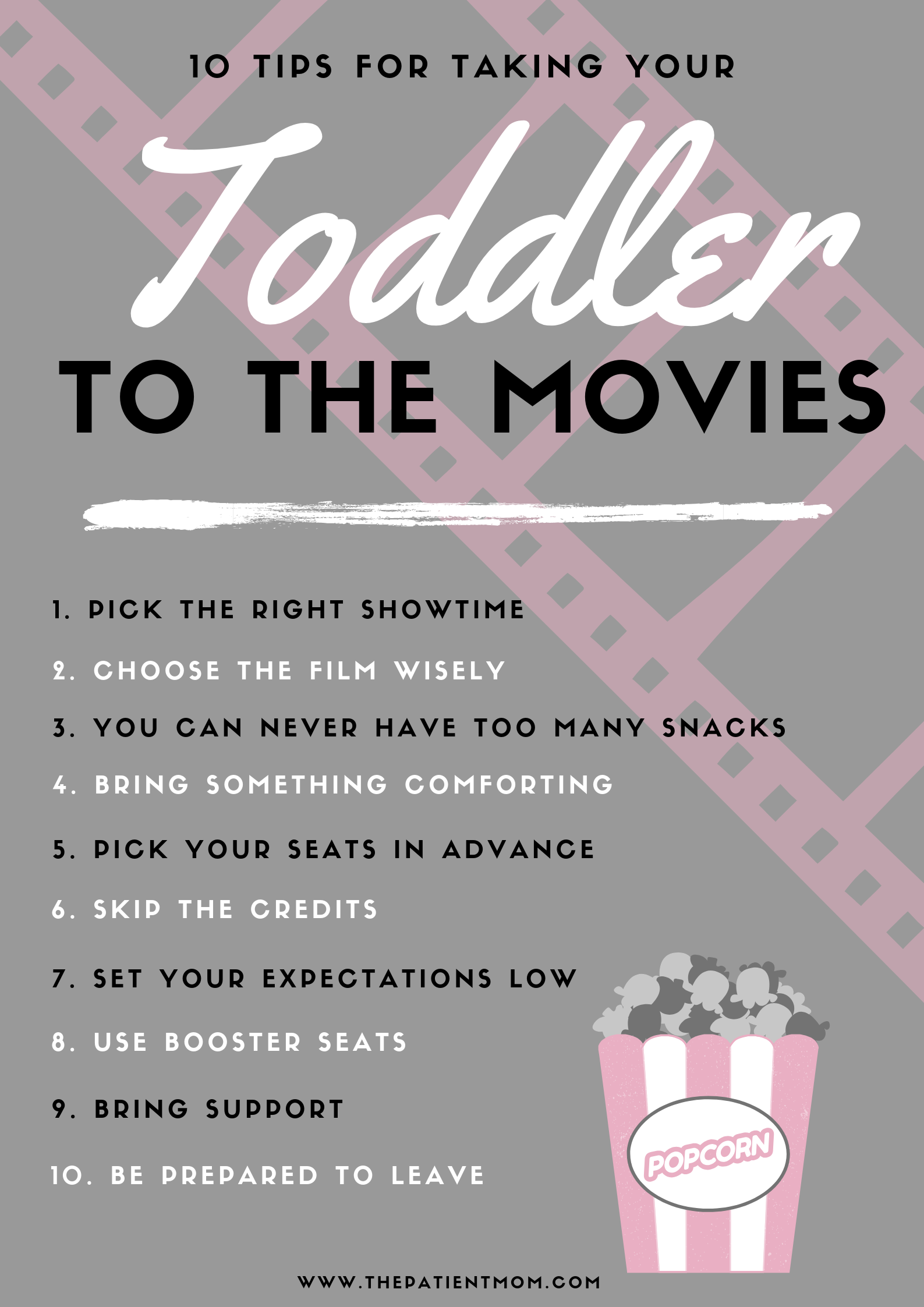 10 Tips For Taking Toddlers To the Movies – The Patient Mom