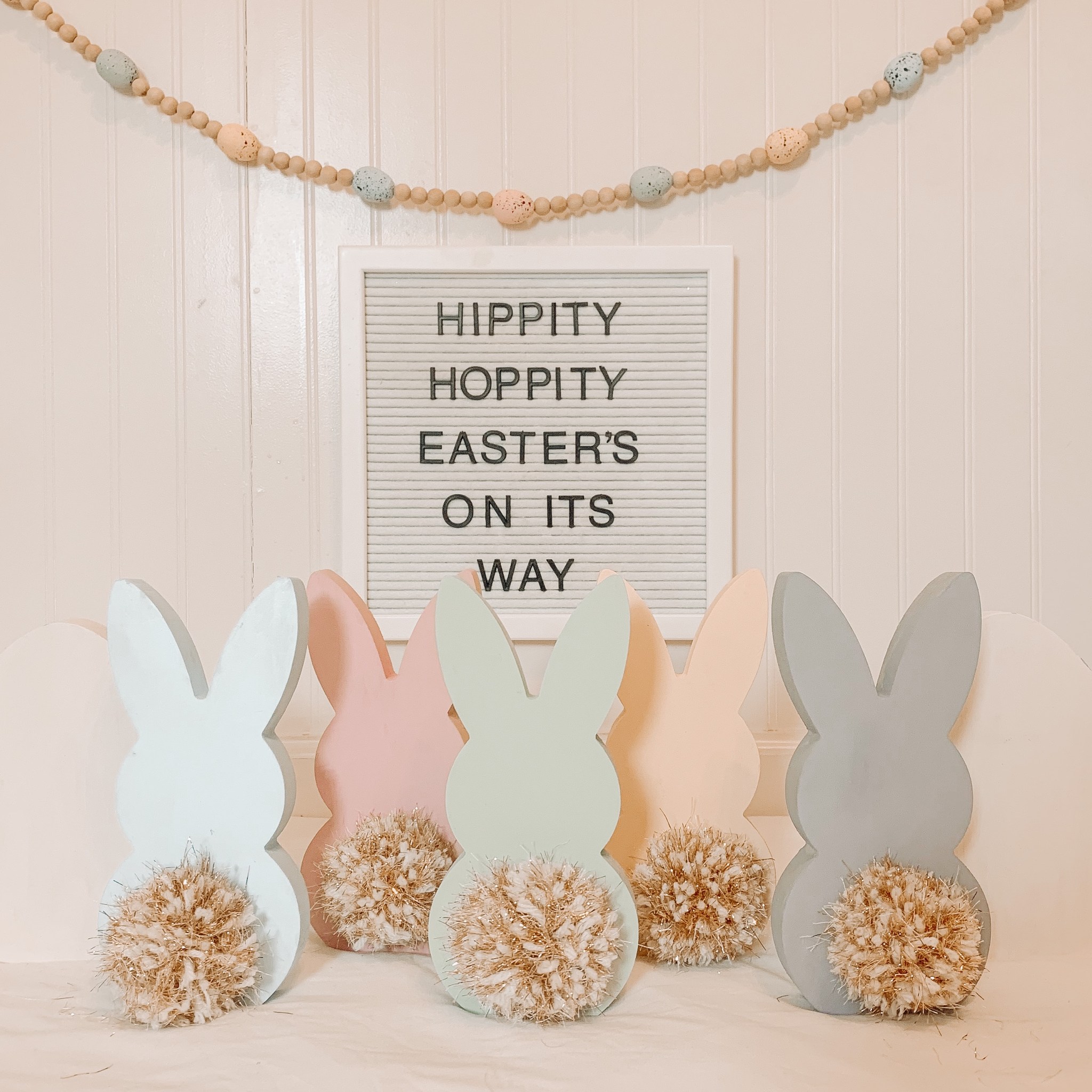 DIY Easter Bunny Decor – The Patient Mom