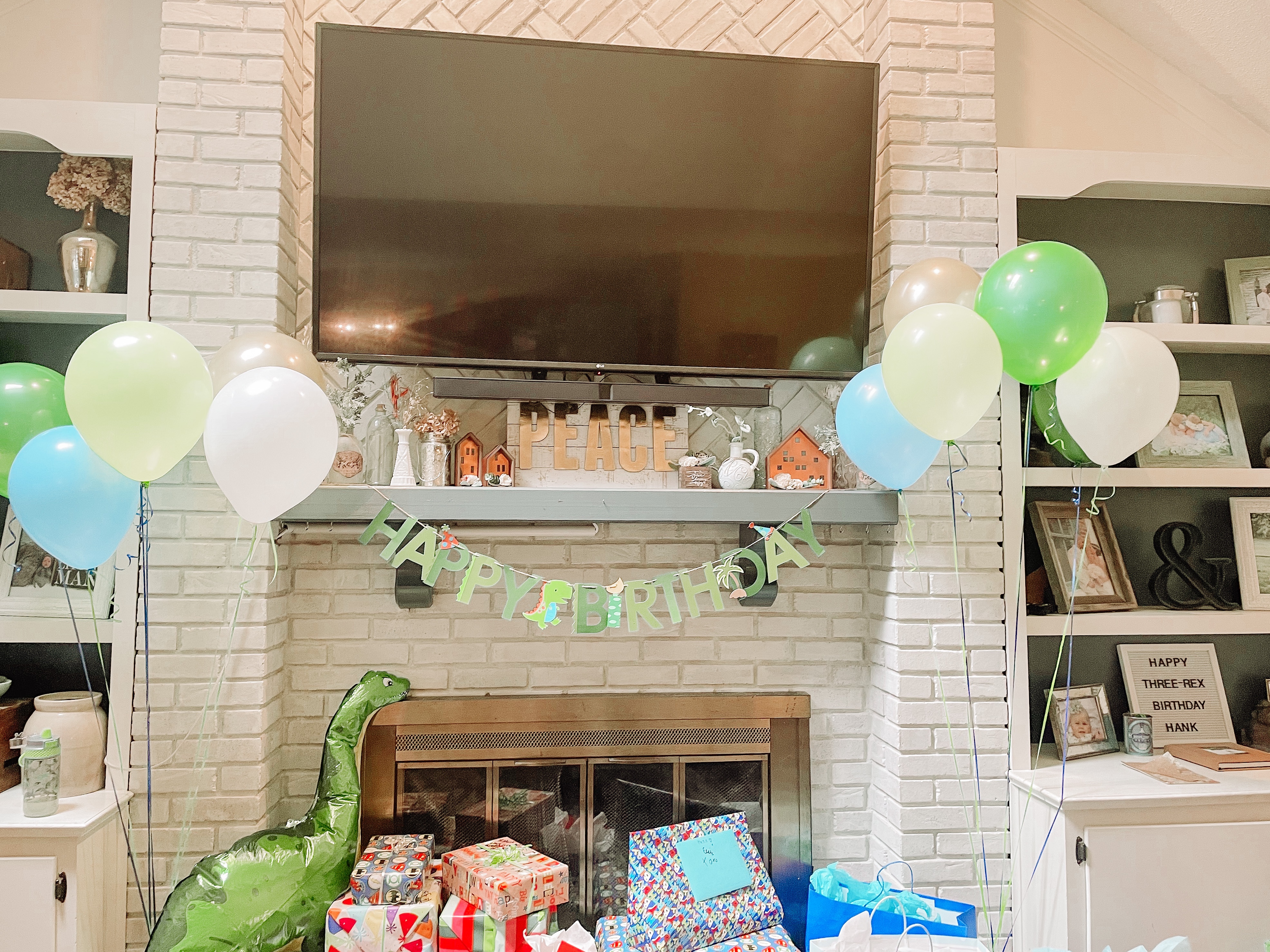 Three-Rex Birthday Party – The Patient Mom