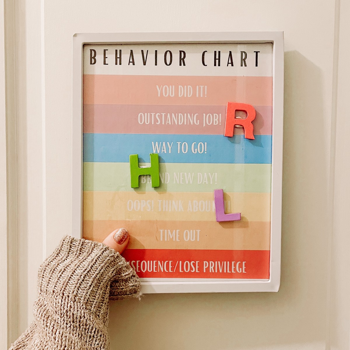 DIY Behavior Chart – The Patient Mom