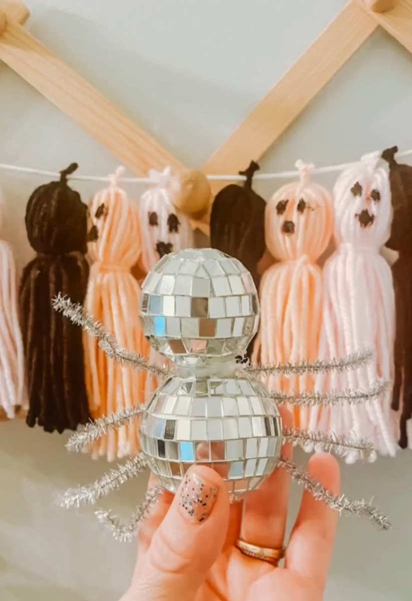 Disco Ball Spiders – The Patient Mom